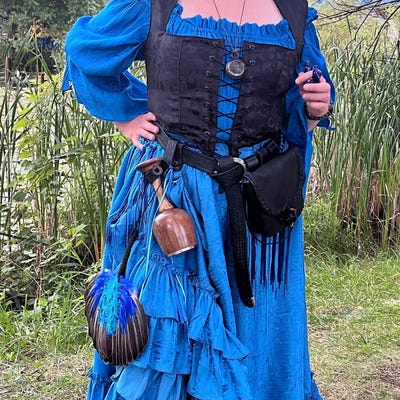 Mermaid Fancy Purple and Teal Iridescent Shimmer Blouse, Fairy ...