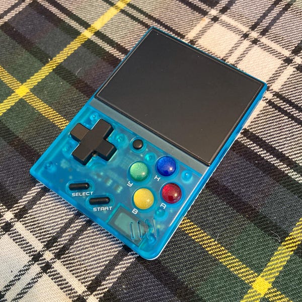 Anbernic RG35XX SP Black NES Mod Buttons and Sticker (device Not ...