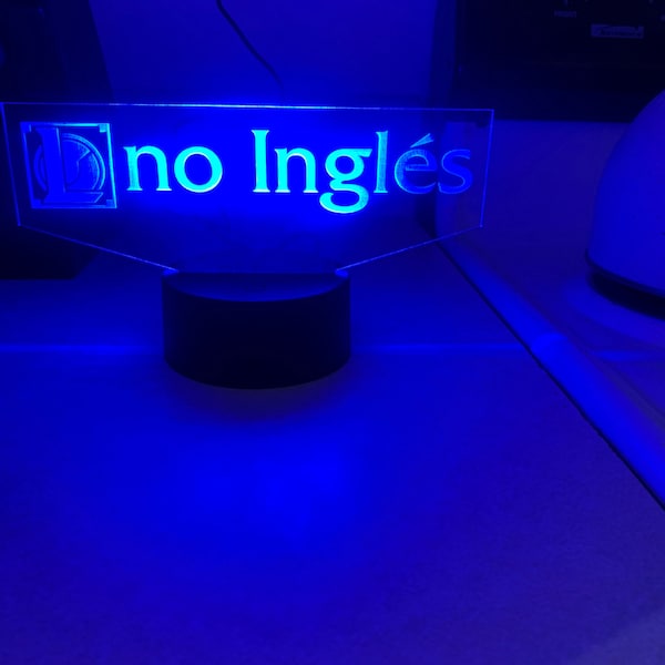 Custom Classic MOBA Inspired Dual Base LED With Gamertag - for ...