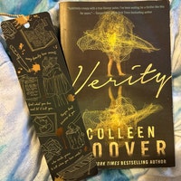 Verity Gold Foiled Bookmark | Colleen Hoover-inspired Illustrated ...