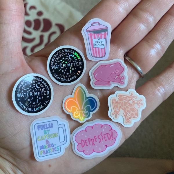 Mini Pronouns Sticker Sheet Bulk Small Pronoun Stickers for Name Tags ...