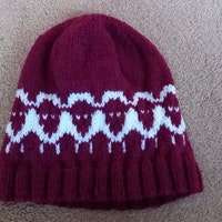 RAM KNITTING CHART, Sheep Motif Chart for Knitters, Instant Download ...