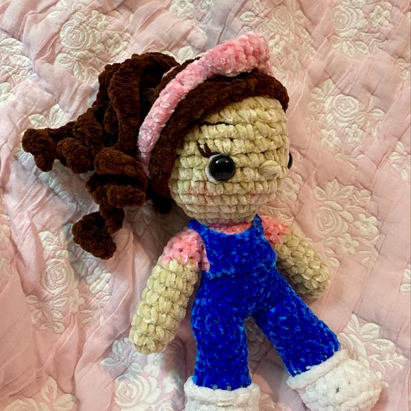 Crochet Ms. Rachel Pattern, Ms. Rachel Doll Pattern, Ms. Rachel Crochet ...