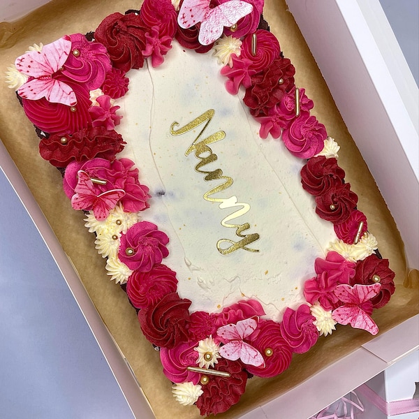 Happy Birthday Cake Charm, Happy Birthday Sheet Cake, Happy Birthday ...