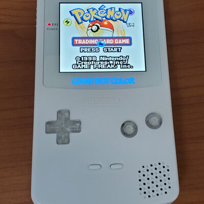 The Latest Tech Gameboy Color GBC Black Shell logo Color Can - Etsy