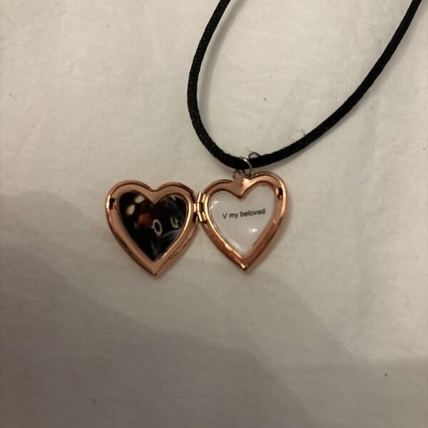 My Beloved Meme Heart Custom Locket Necklace - Etsy
