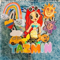 Cake Topper Con Diseño Latino colombia, Cuba, República Dominicana ...