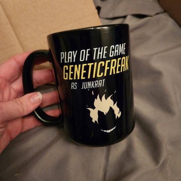 Overwatch Mug Play of the Game Personalized for You! Great Custom Gift ...