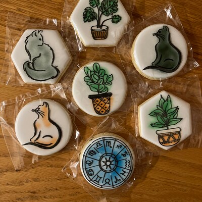 Parakeet Cookies Bird Cookies - Etsy