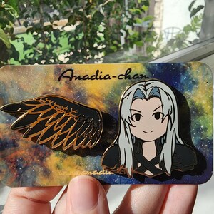 Fairy Wings Collar Pins Gold Plate Hard Enamel Pins W/ Chain - Etsy