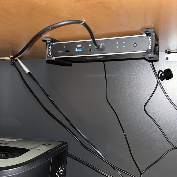 HP Usb-c Dock G5 HP Thunderbolt G5 Under-desk Mounting Brackets HP G ...