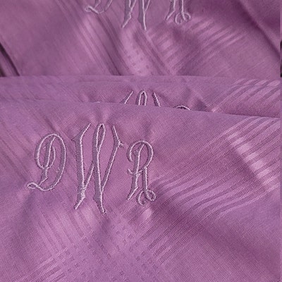 Carson Monogram Embroidery Font 5 Size Font Machine Embroidery Font ...