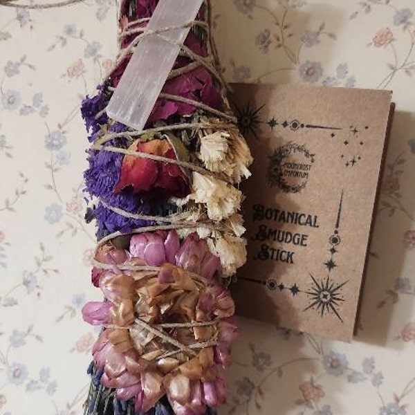 Mini Botanical Crescent Moon Peace and Protection Wreath Wildcrafted ...