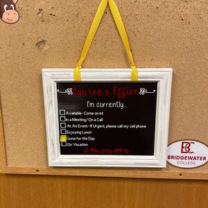 Shared Office Door Signoffice Sign for Two Peopleco-workers - Etsy