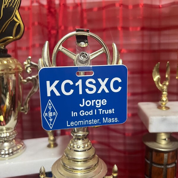 Real-sign™ FCC Amateur Radio License Plaque for Ham Radio Operators - Etsy