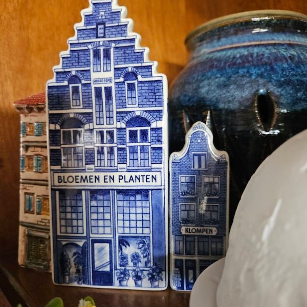 Delft Blue Serving Tray With a Fish Pattern, Traditional Dutch Herring ...