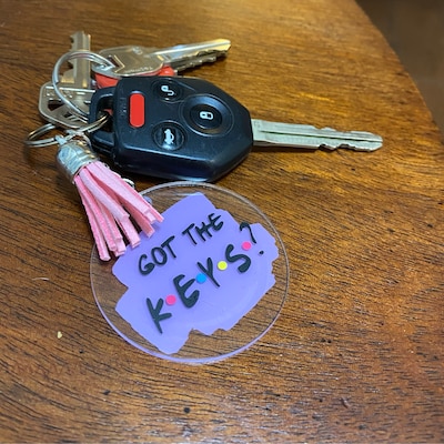 Got the Keys Friends Tv Show Inspired Keychain - Etsy