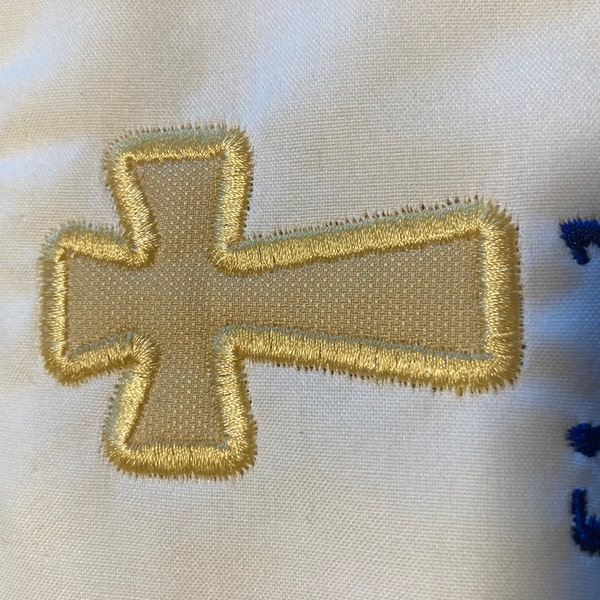 Cross Applique Design Set. Cross Embroidery Design. Embroidery Cross ...