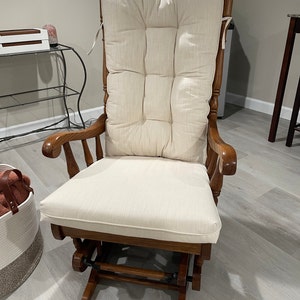 Wingback Rocker Replacement Cushions / Canadian Rocker Cushions ...