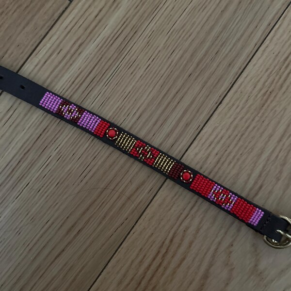 Custom Leather Camera Strap,beaded Camera Strap,dslr Strap, Nikon ...