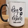 Personalized Dog Mom Mug, Dog Lover Gift, Custom Dog Mug, Dog Mom Gift ...