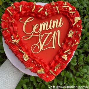 Custom Cake Charms Personalized Cake Plaque Name Birthday Cake ...