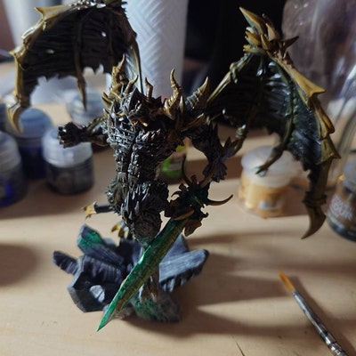 Dragonborn Berserker Miniature Mauler Dungeons and Dragons Mini RPG ...