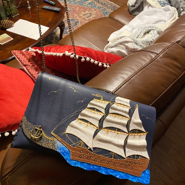 Red Roses Bag,leather Roses Bag,red Rose Purse,rose Lover Gift,designer ...