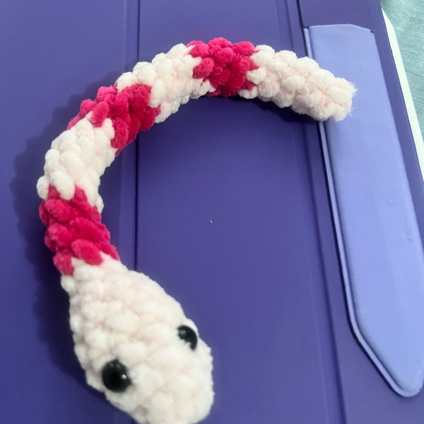 Crochet PATTERN Snake Keychain, No Sew, Amigurumi Tutorial PDF in ...