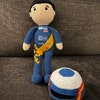 Charles Leclerc Ferrari F1 Formula 1 Racing Driver Crochet Plushie Doll ...