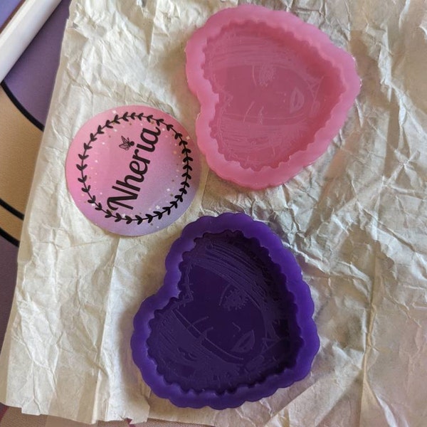 Mold Mario - Mold for Resin - Silicone Mold - Mold for Earrings - Craft ...