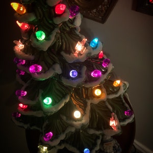 Ceramic Tree Green Shamrock Replacement Bulbs - Etsy