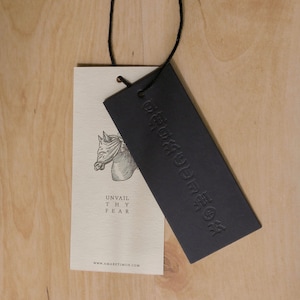 500 Custom Hang Tags, Embossing Paper Hang Tags, Swing Tags, Price Tags ...