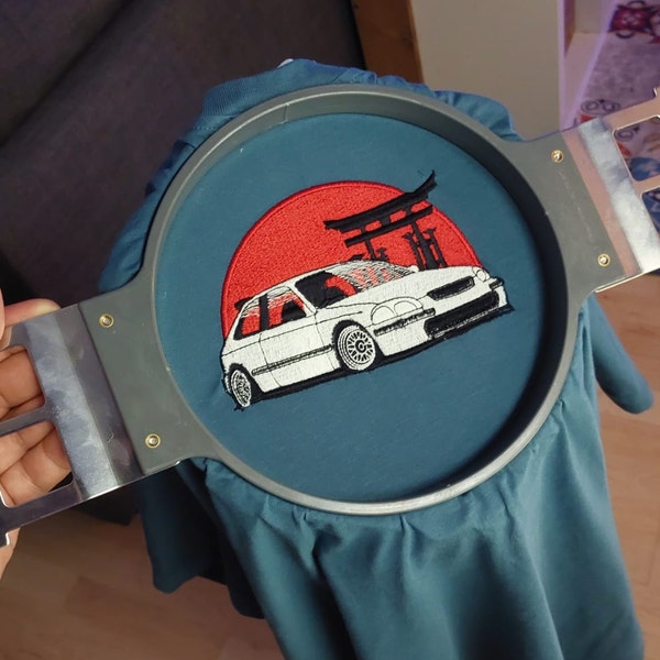 Sport Car Embroidery Designs, Japanese Car, Race Car, Classic Car ...