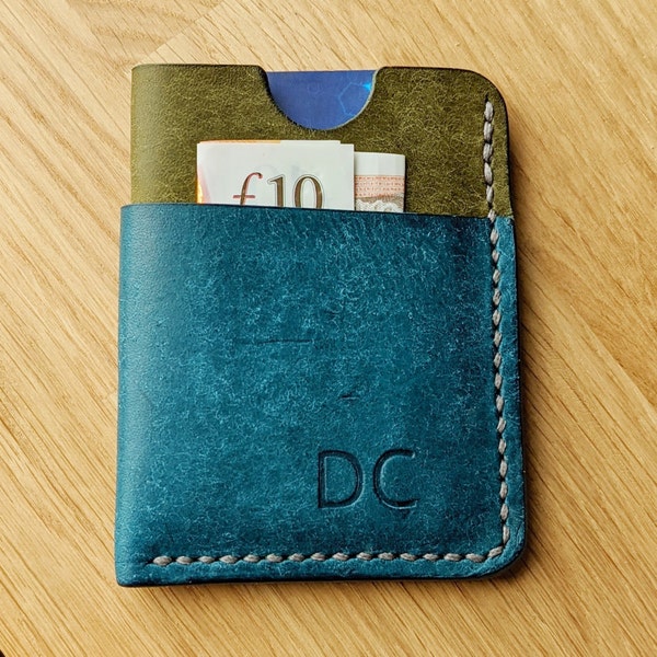 Stitchless Wallet Pattern, Leather Wallet Template, Cardholder Pattern ...