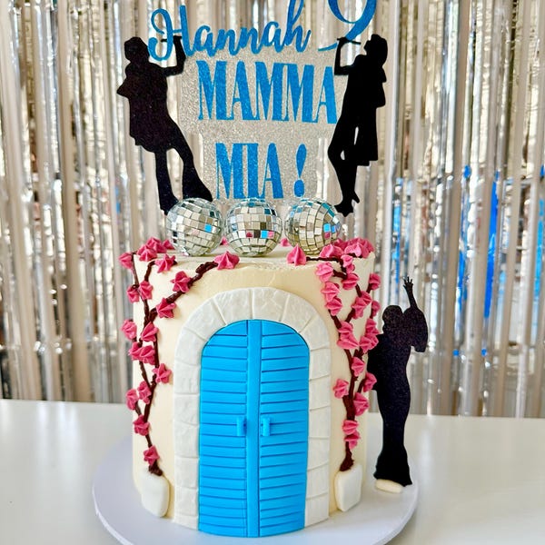 Mamma Mia Cake Topper | Custom Cake Topper | Birthday Cake Topper ...