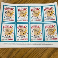 PRINTABLE End Year Gift Tags, Smores Tags, S'mores Favor Tags, Summer ...