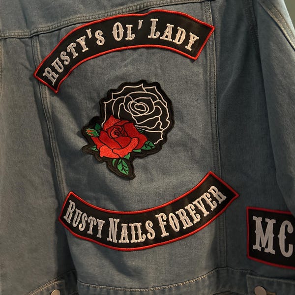 Custom Patch for Bikers, Any Size, Motoclub Jacket, Large Patch, Back ...