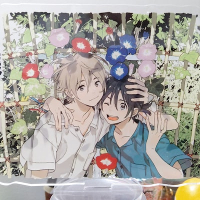 Umibe No Étranger Acrylic Stand Seaside Stranger Shun & Mio Mioshun Boys Love BL Wholesome Yaoi ...