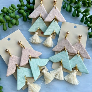 Chevron Polymer Clay Shape Cutter 45mm Width Earring Making - Etsy