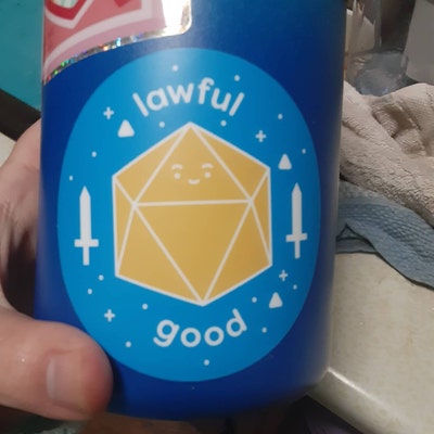 RPG Alignment Weatherproof Stickers Gift for Dnd Players and Dungeon ...