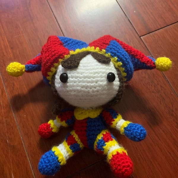 TADC Pomni Crochet Pattern - Etsy