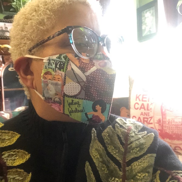 Adorable Peach Sewing Machine Enamel Pin With Fabric , Thread and a ...