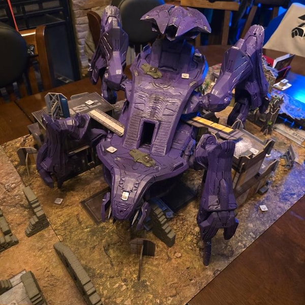 Halo: Covenant T-47 Scarab -unofficial- 1-200/ 10mm Scale. This Model ...