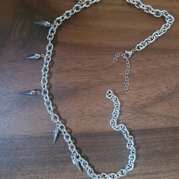 Moon Star Y2K Necklace, Diamond Starlight Y2K Necklace, Stainless Steel ...