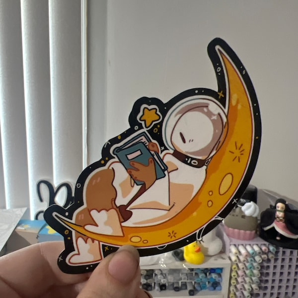 Cute Space Ghost Waterproof Sticker Set! V5 - Etsy