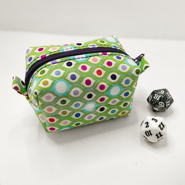 Trinket Pouch, PDF Sewing Pattern, Mini Boxy Zipper Pouch, 3 Sizes - Etsy