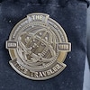 Steampunk Badge Time Traveler Brooch Pin Secret Society Larp - Etsy