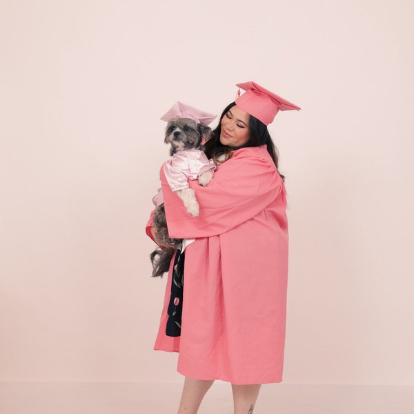 Personalized Graduation Dog Gown: Cap & Tassel - Custom Fit - Etsy