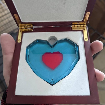 Crystal the Legend of Zelda Piece of Heart From Ocarina of Time and ...